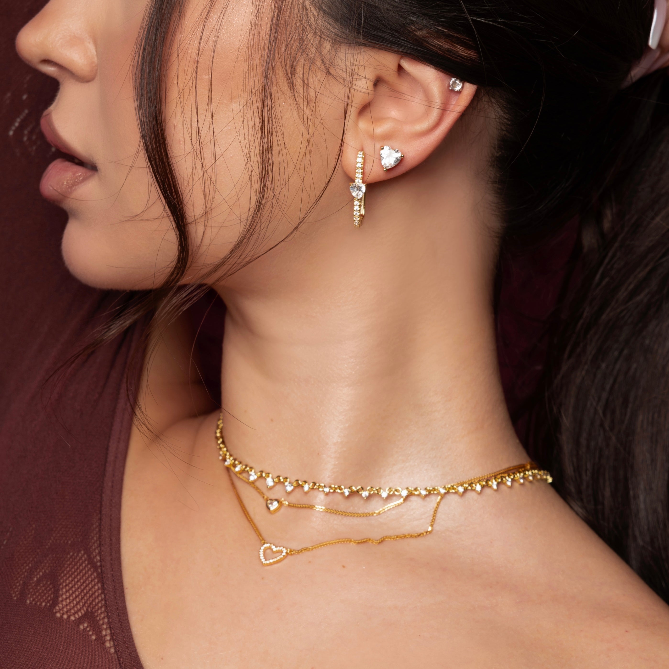 ROMANCE Necklace - Gold – NIKIBEE