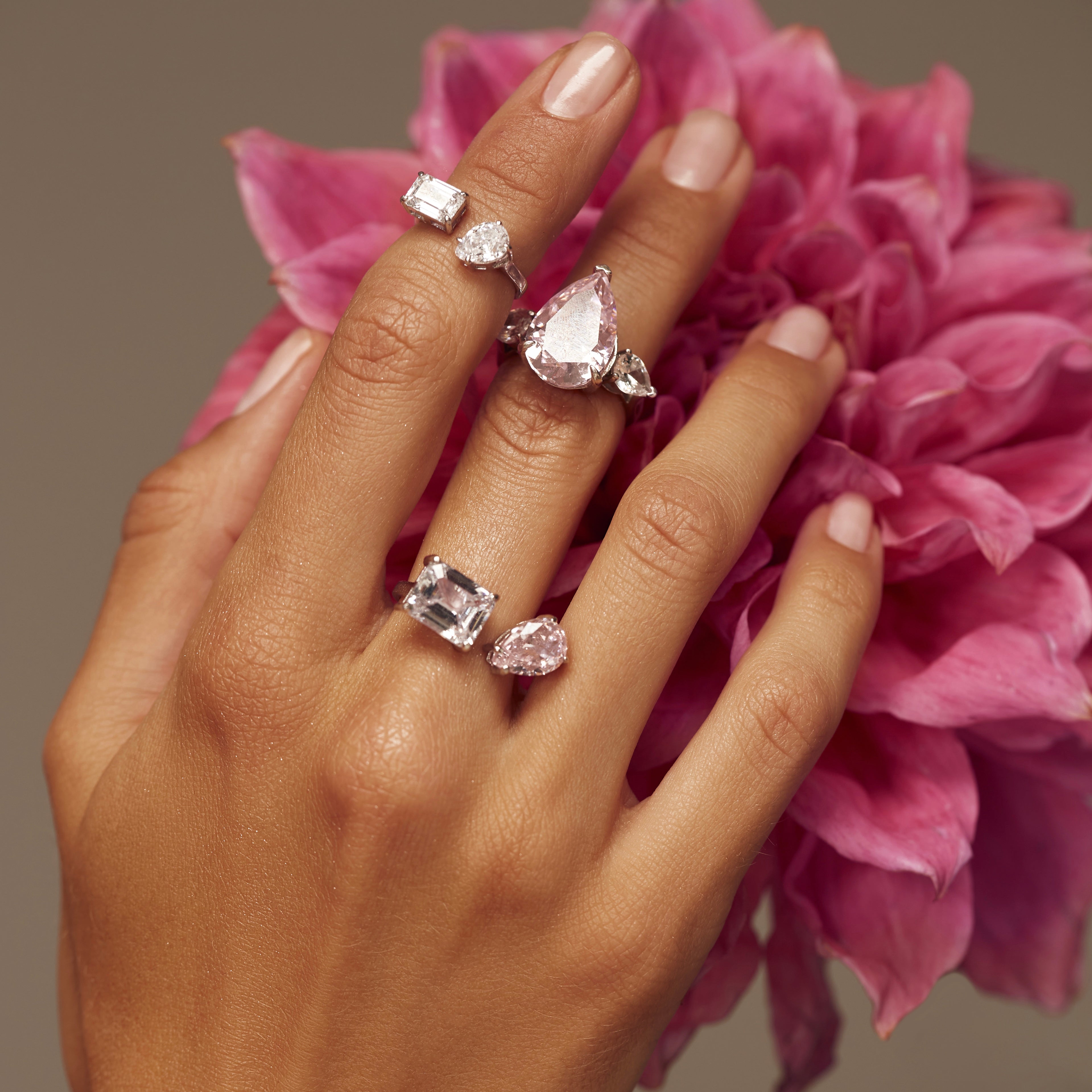 SPIRIT’S DANCE Ring (White & Pink) – NIKIBEE